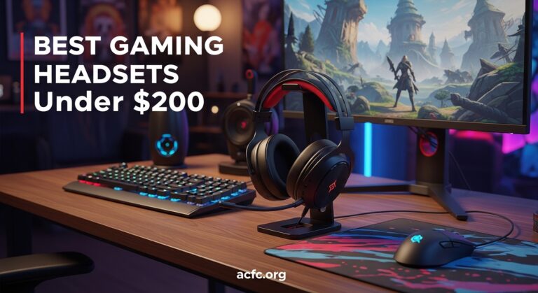 10 Best Gaming Headsets Under $200 (May 2026) Complete Guide - ACFC