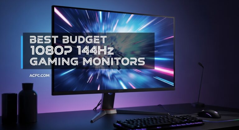 6 Best Budget 1080p 144Hz Gaming Monitors (June 2026) Top Tested - ACFC