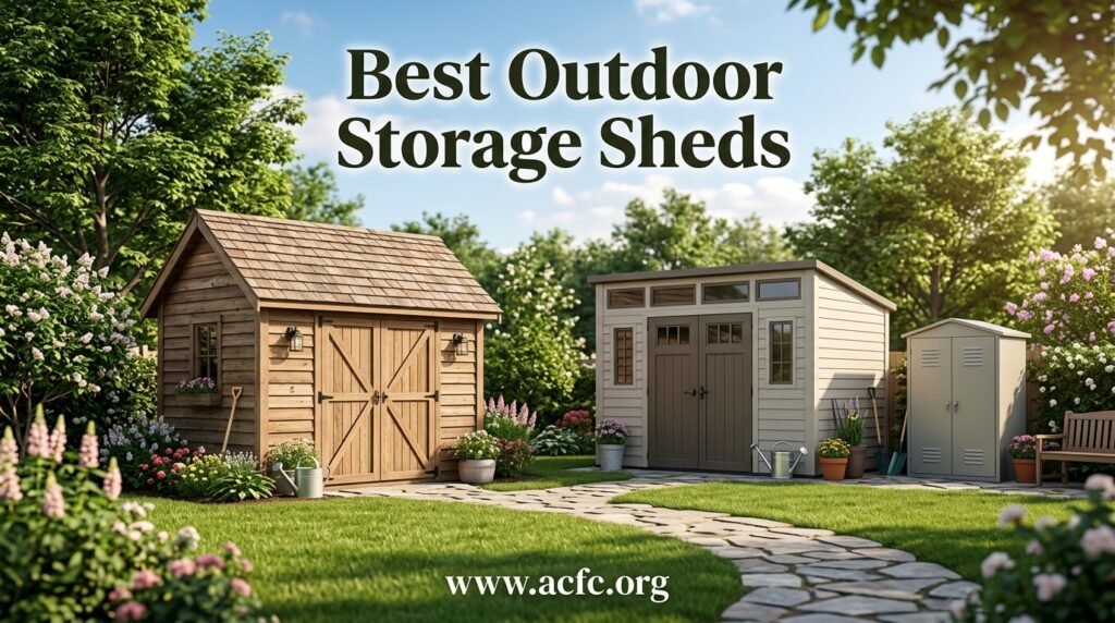 12 Best Outdoor Storage Sheds (July 2026) Honest Reviews - ACFC